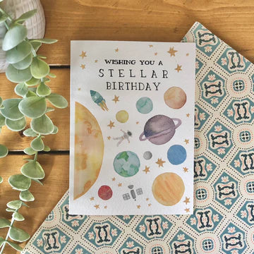 Wishing You A Stellar Birthday - Greeting Card | Kenzie Cards – Coastal ...